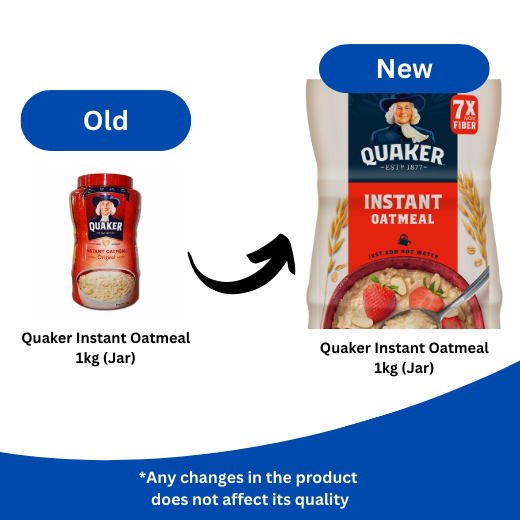 Quaker Instant Oatmeal 1kg | Shopee Philippines