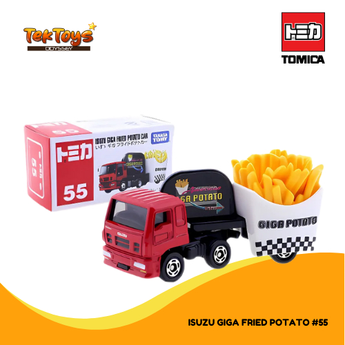TOMICA - ISUZU GIGA FRIED POTATO CAR #55 | Shopee Philippines