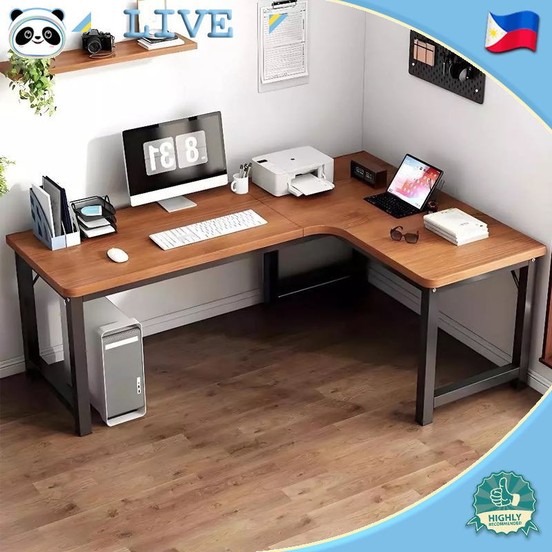 LIVE Computer table L-shaped corner table computer table study table ...