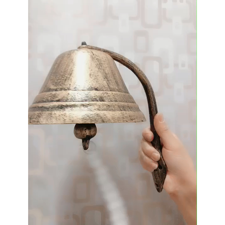 Practical Tool Retro Cast Iron Front Door Bell Bracket Gate Garden ...