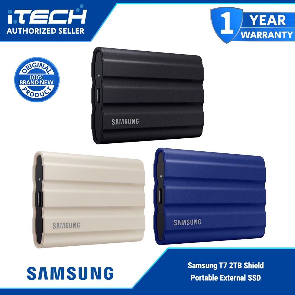 Samsung T7 2TB Shield Portable External SSD | Shopee Philippines