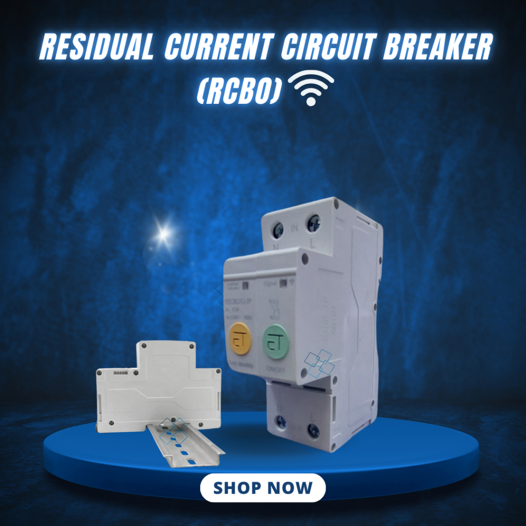 Residual Current Circuit Breaker with Overcurrent Protection RCBO WIFI | Shopee Philippines