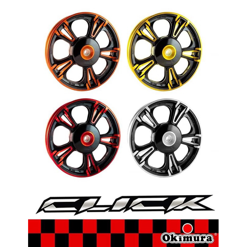 okimura mags click 125 4holes | Shopee Philippines