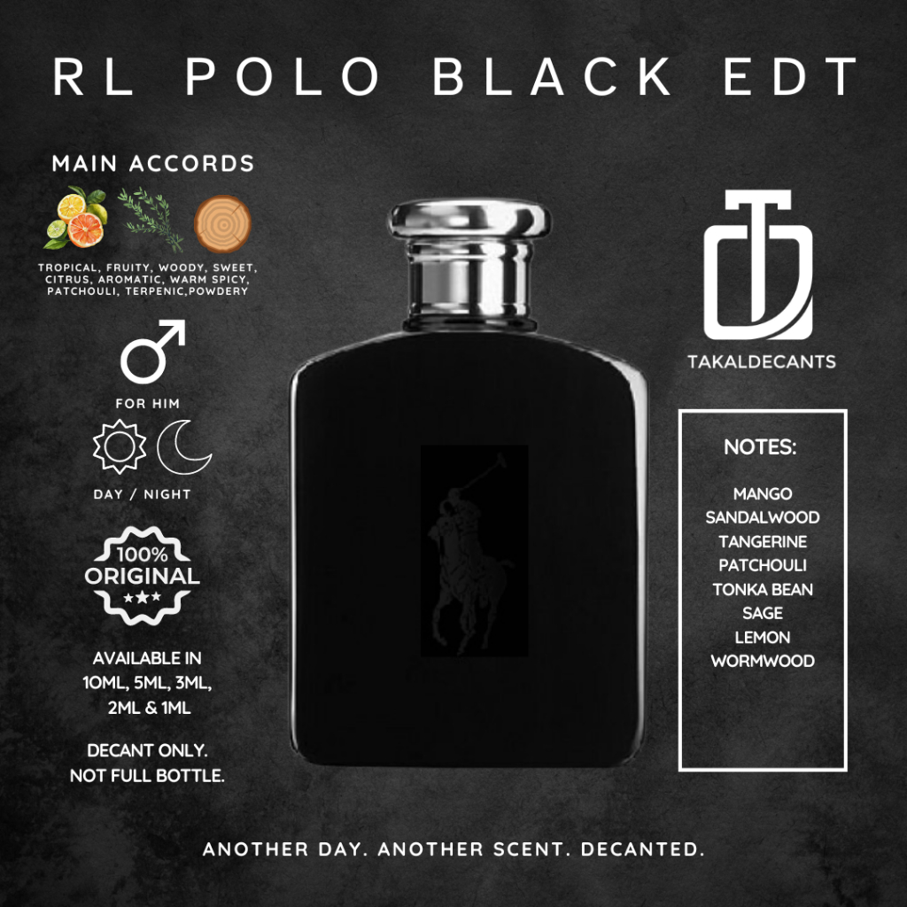 Polo Black EDT - Perfume Decants (1ml/2ml/3ml/5ml/10ml) TAKALDECANTS ...