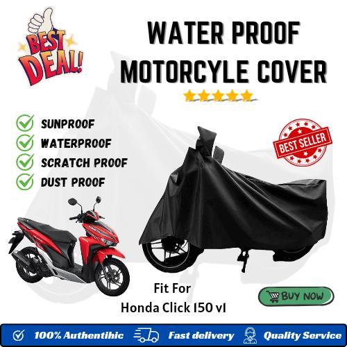 TBCE | Motor Cover For HONDA CLICK 150 V1 | Water Proof With free pouch ...