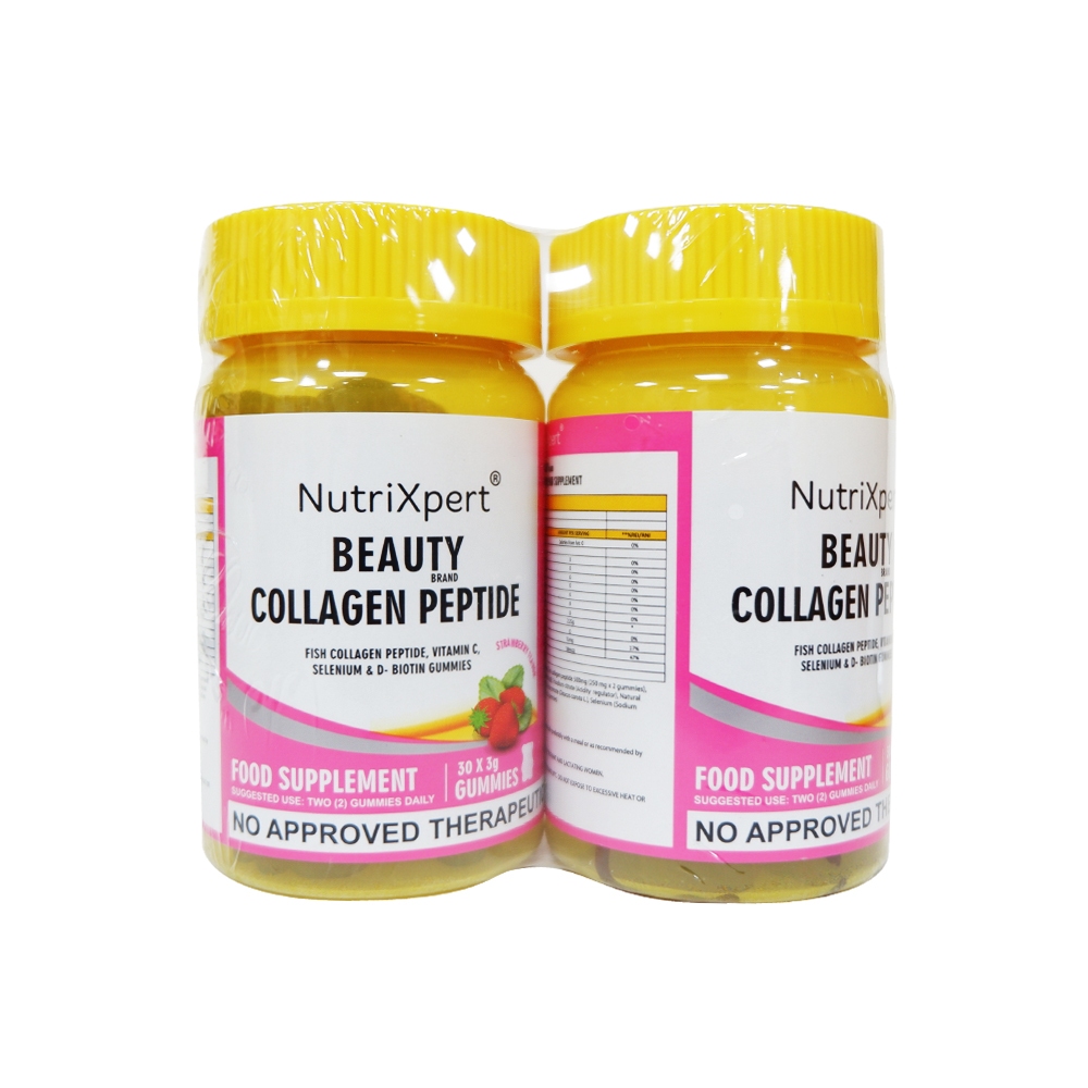 NutriXpert Beauty Collagen Peptide Gummies 30's Bundle | Shopee Philippines