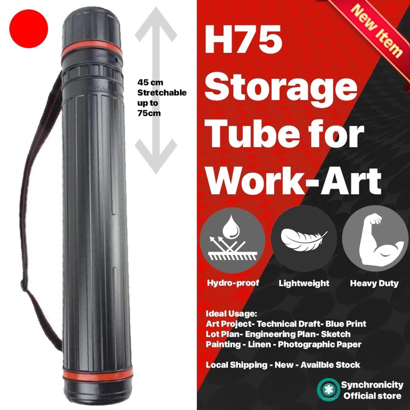 Drawing Tube Telescopic Architecture Tube | Waterproof Protective Cover ...