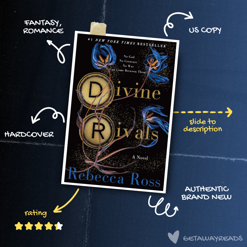 Divine Rivals (Letters of Enchantment, 1) by Rebecca Ross (Hardcover) | Shopee Philippines