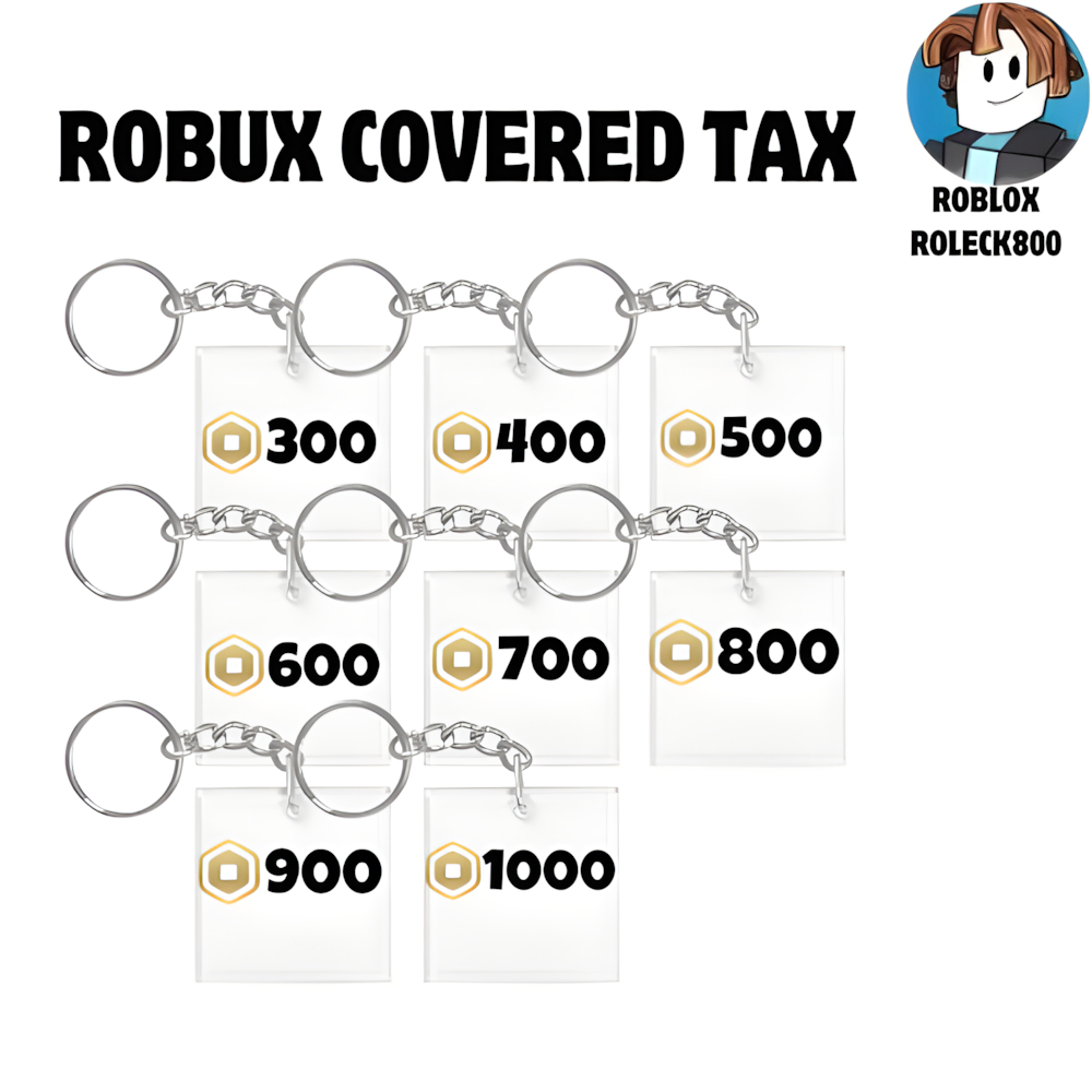 ROBUX ROBLOX Characters Decorative Printed in Keychain | Shopee Philippines