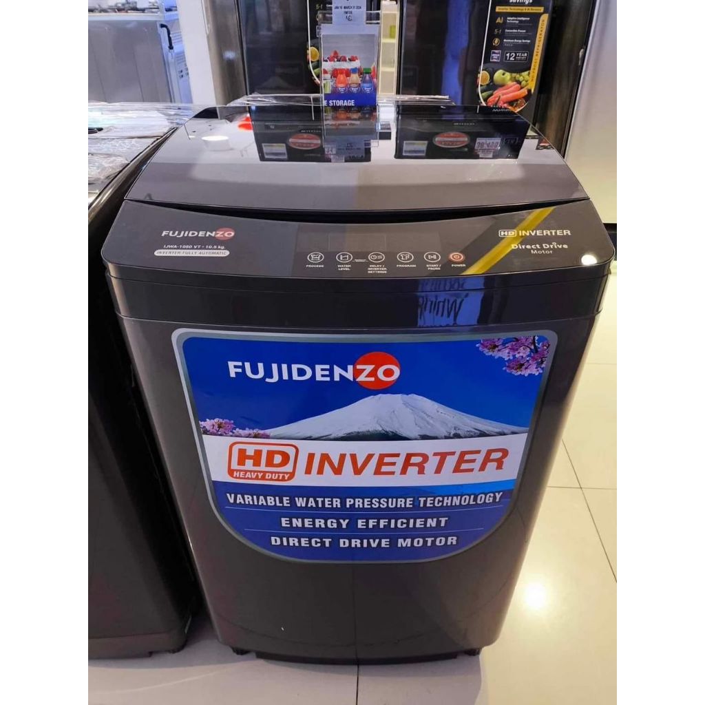 fujidenzo washing machine inverter 10 .5 kg | Shopee Philippines