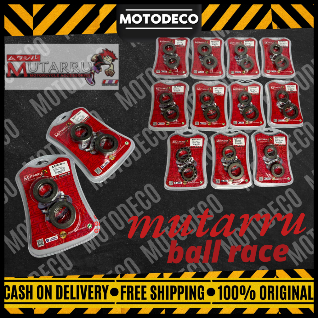MUTARRU BALL RACE FOR GD110/GIXXER250/GS125/150/THUNDER125 | Shopee ...