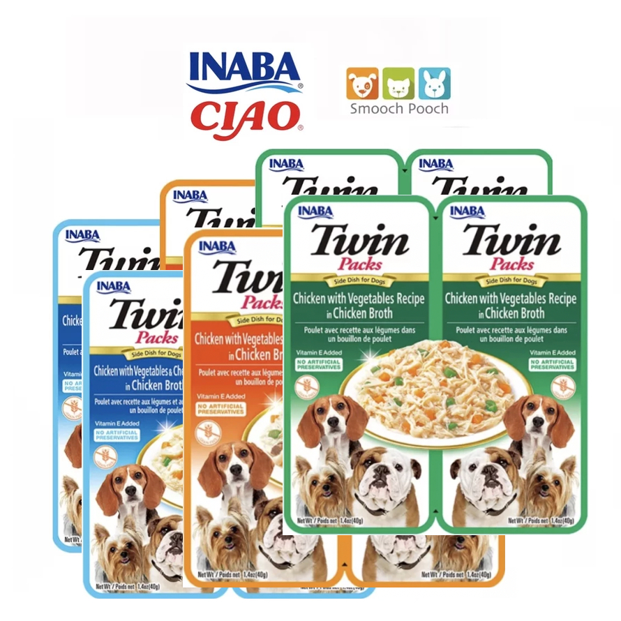 Inaba Twin Packs Wet Dog Food 40g x 2 (Set of 6) | Shopee Philippines