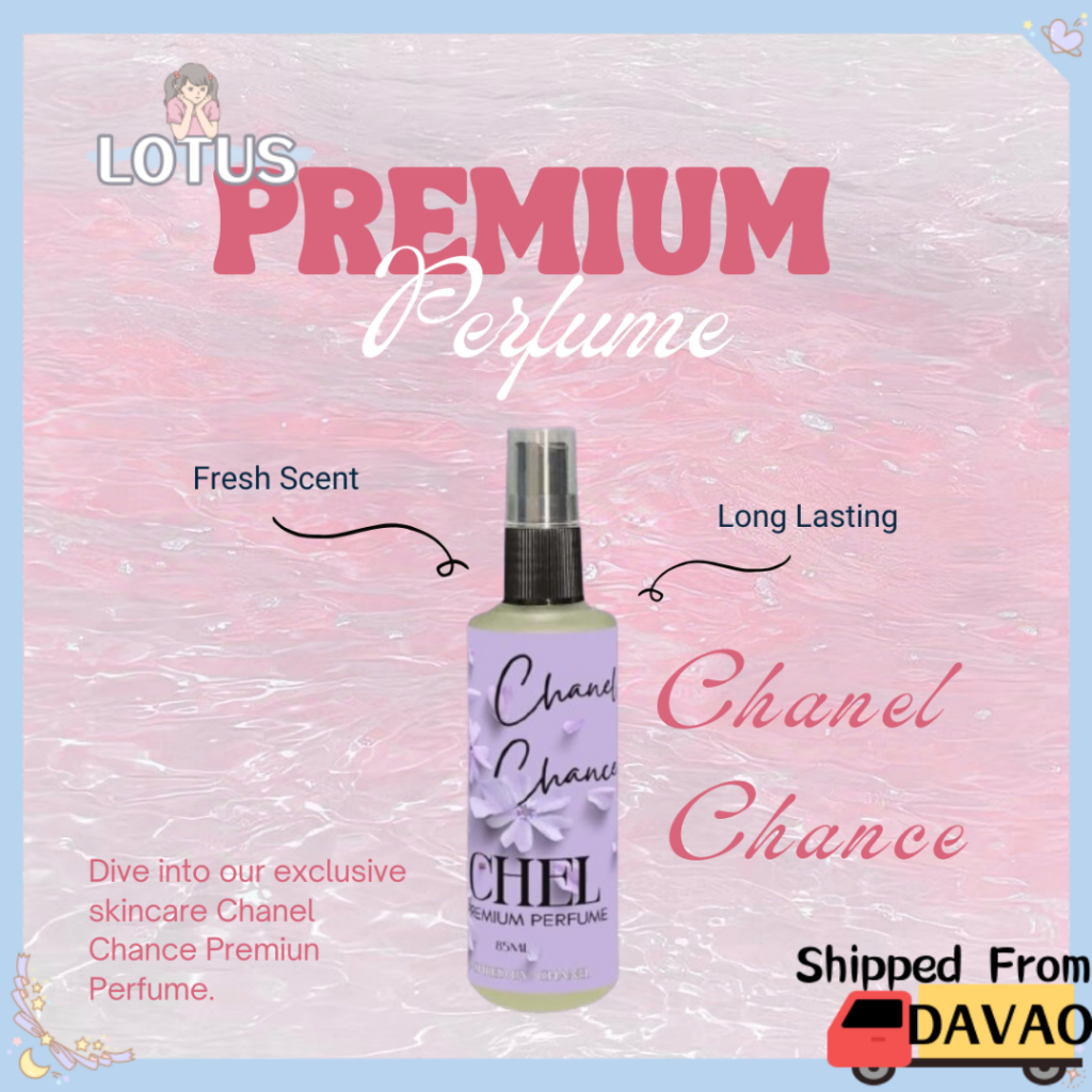 LOTUS 85ml Chanel Chance Inspired by: Lacoste (DAVAO) | Shopee Philippines