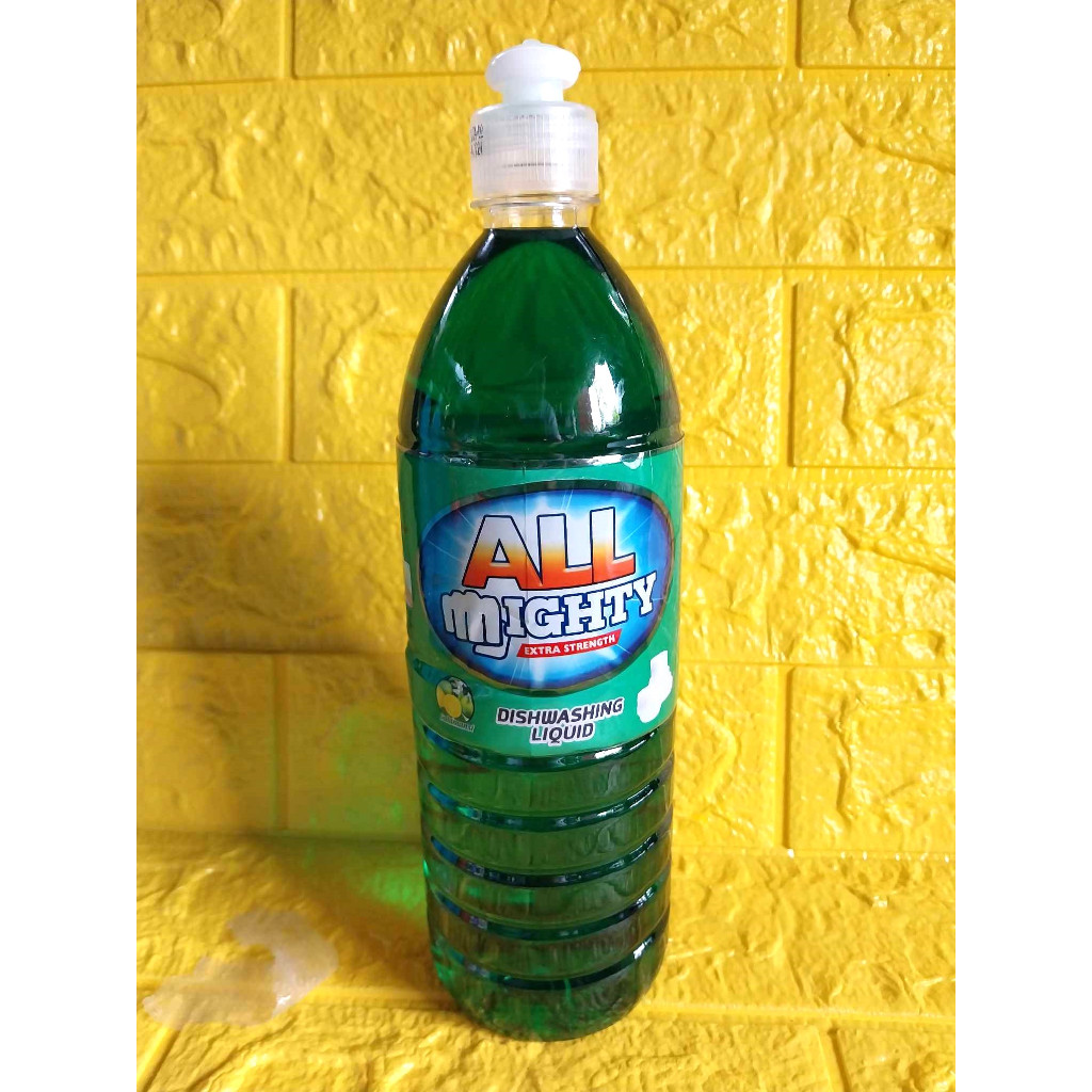 ALL MIGHTY Dishwashing Liquid Extra Strength [DARK GREEN] (970 ml) - 1 ...