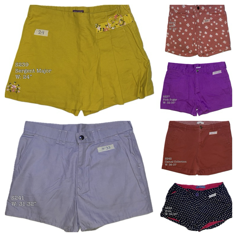 PRELOVED SHORTS (aussie dubai box) | Shopee Philippines