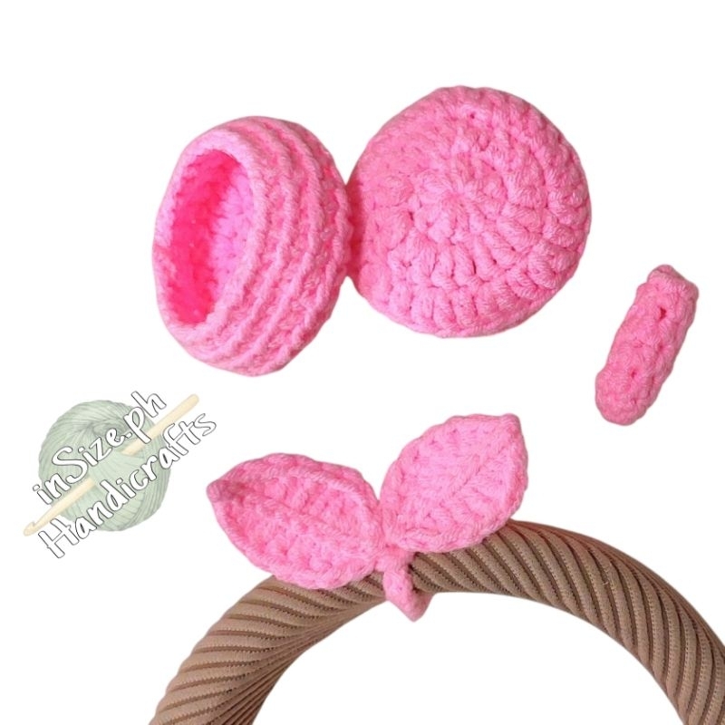 Headset Cover Crochet 7cm/2.5inch | Headphone Accessories | Shopee ...