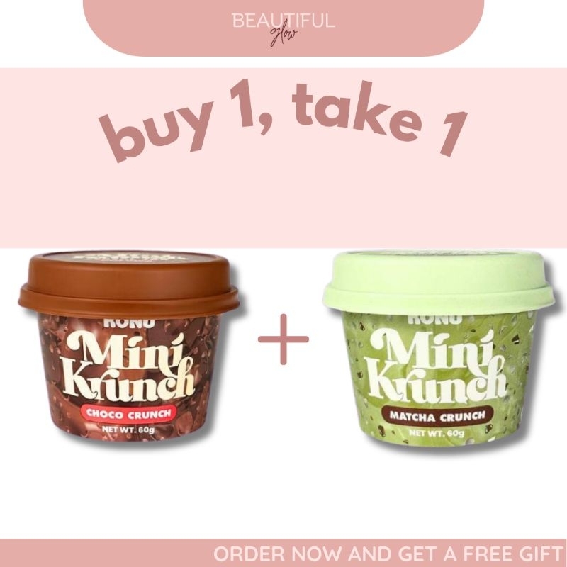 B1T1 Konu Mini Krunch Choco + Matcha Solo Cup 60g | Shopee Philippines