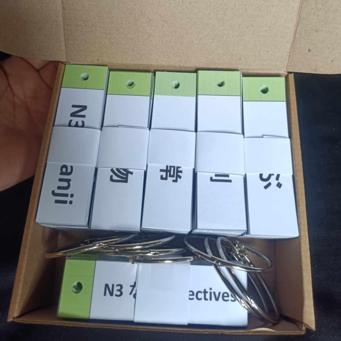 JLPT N3 KANJI, NA & I-ADJECTIVES FLASHCARD | Shopee Philippines