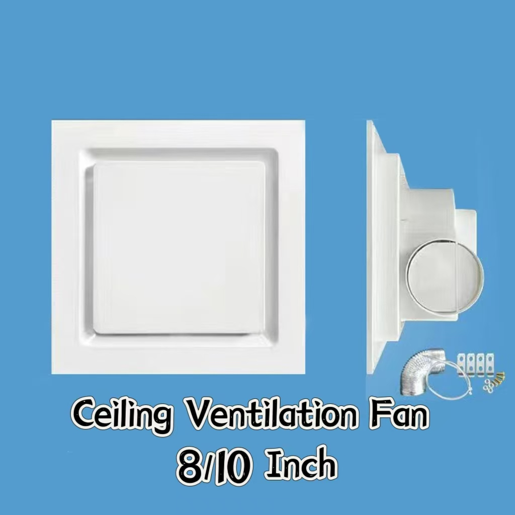1PCS Ventilation Fan 24/30 CM Ceiling Exhaust Fan Silent Large Suction ...