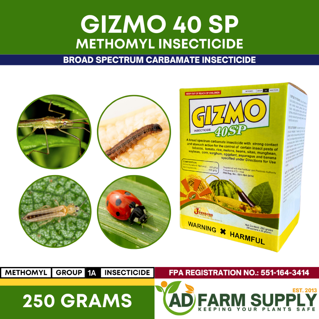 GIZMO INSECTICIDE SAME AS LANNATE AND SCORPIO – Broad Spectrum Pest ...