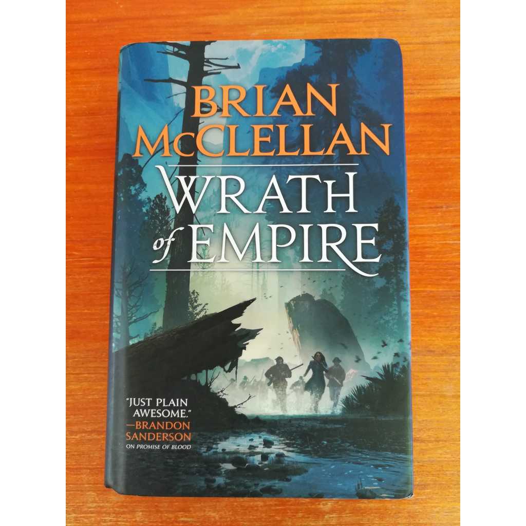 Wrath of Empire by Brian McClellan; HB US version | Shopee Philippines