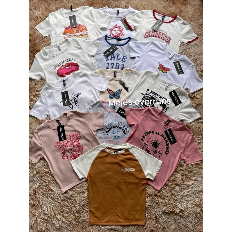 Y2k Basic Tops (State/Print) | Shopee Philippines