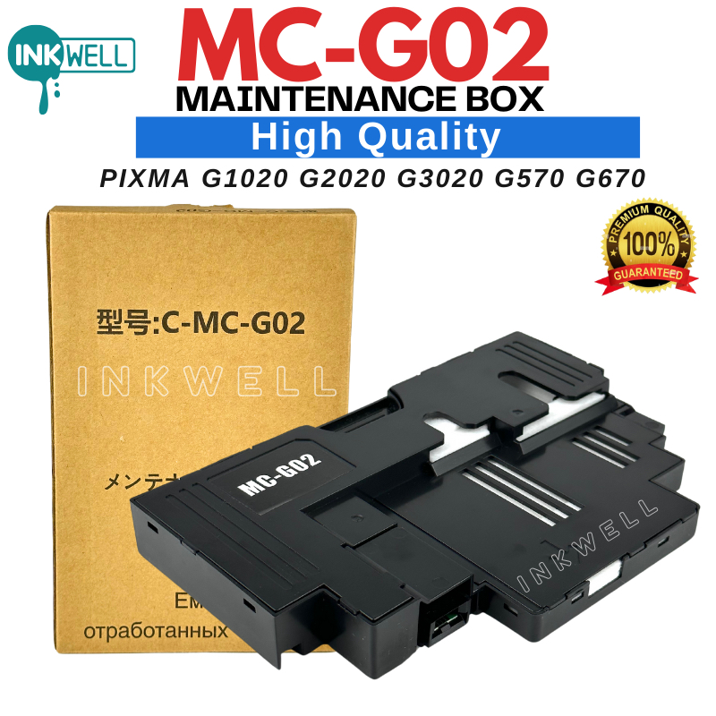 Maintenance Box MC G02 McG02 for PIXMA G1020 G2020 G3020 G3060 canon ...