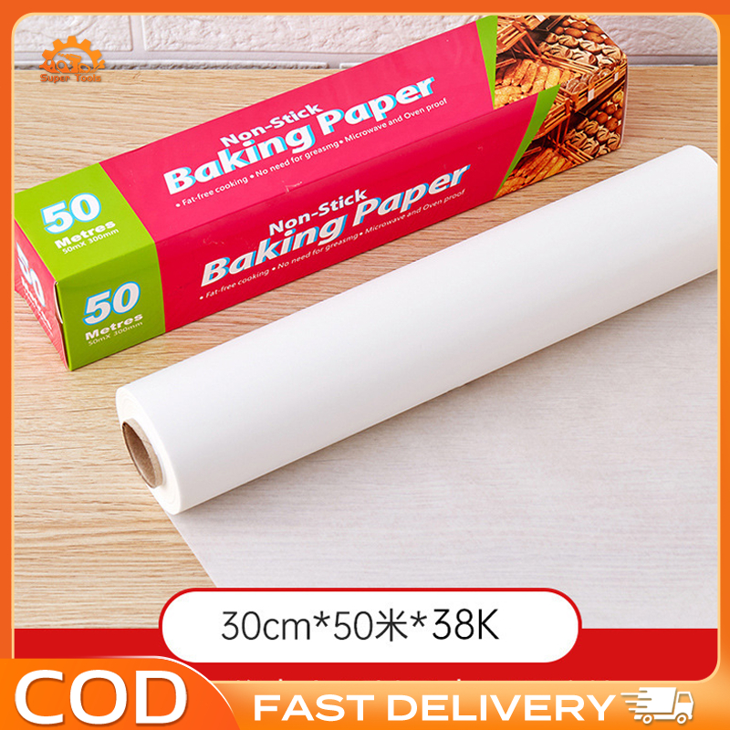 Original 20M/50M Non-Stick Baking Paper Parchment Paper Roll ...
