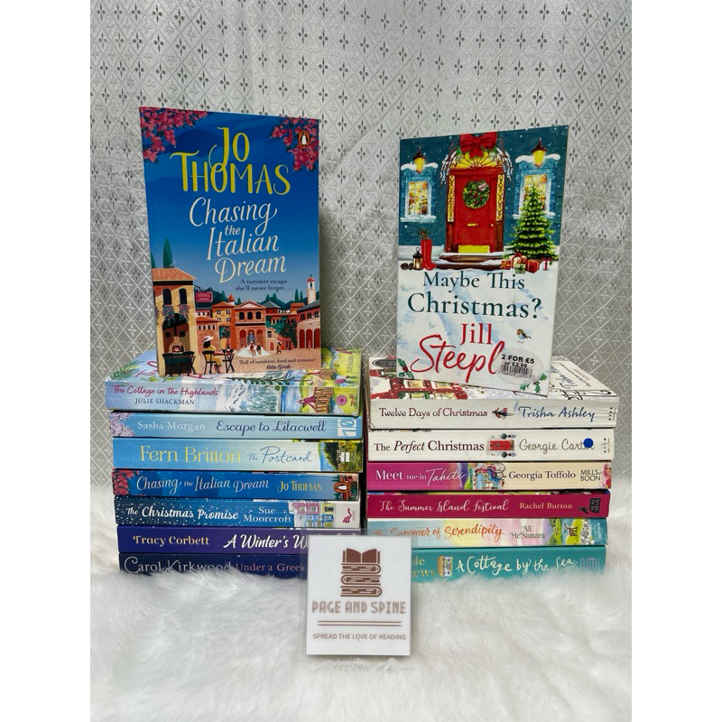 Preloved ASSORTED CUTE COVERS SUMMER and WINTER ROMANCE | Chick Lit ...
