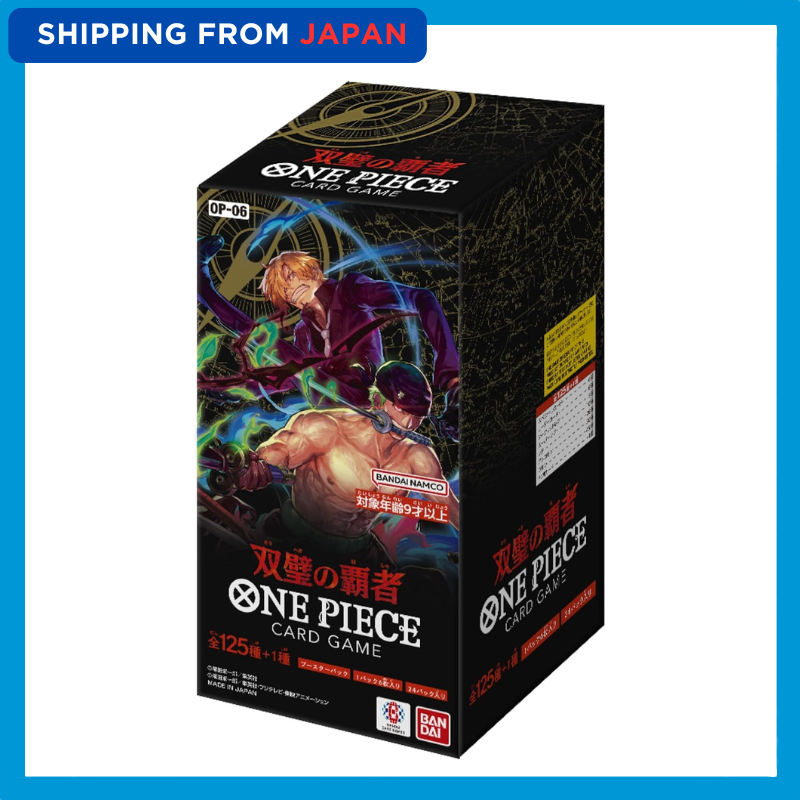 BANDAI ONE PIECE Card Game: Rulers of the Duel【OP-06】(BOX) 24 Packs ...