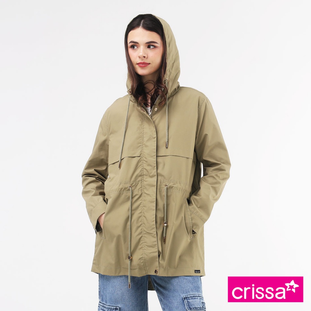 Crissa Long Sleeves Parka Jacket W/ Hood CLT30-0170 | Shopee Philippines