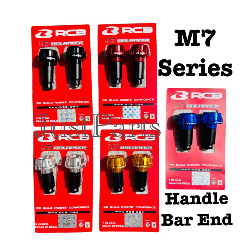 RCB HANDLE BAR END ALLOY M7 UNIVERSAL HINDI PLUG N PLAY SA HONDA ...
