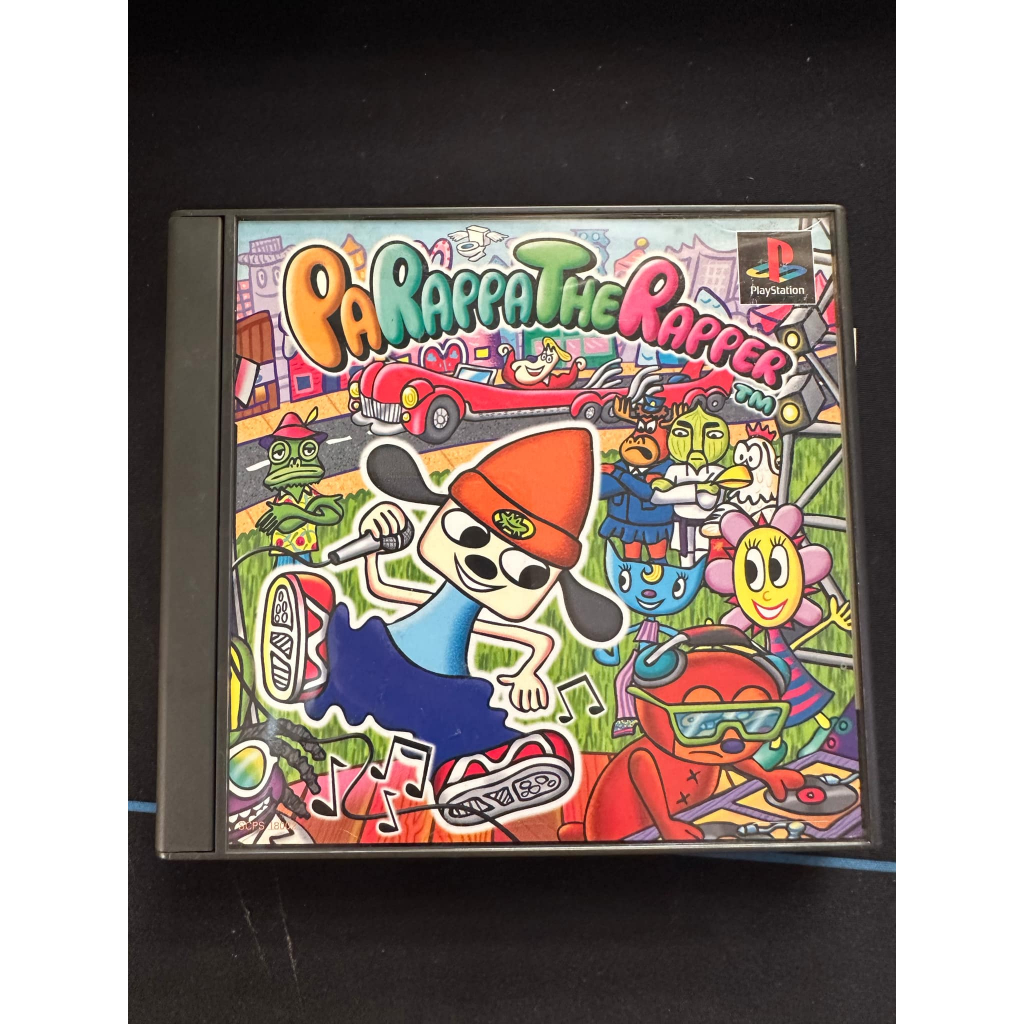 PARAPPA THE RAPPER - BLACK DISC (JAPANESE) - PLAYSTATION 1 / PS1 ...