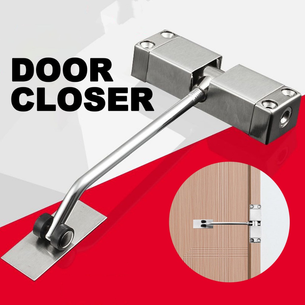 Automatic Door Closer adjustable stainless automatic strong spring door ...