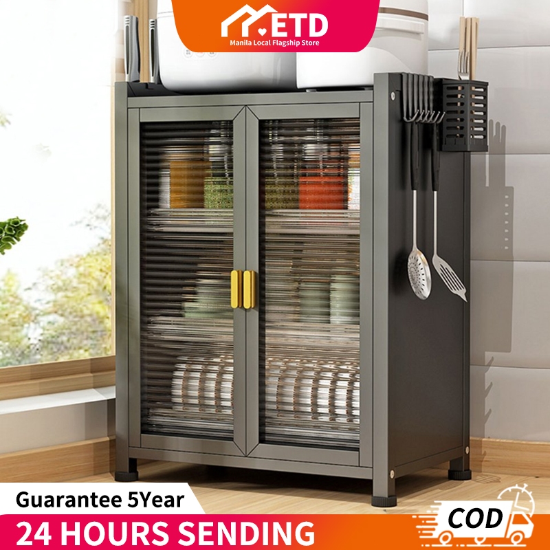 ETD 2/3-Tier Dish Rack Dish Drainer Dish Cabinet Kitchen Countertop ...