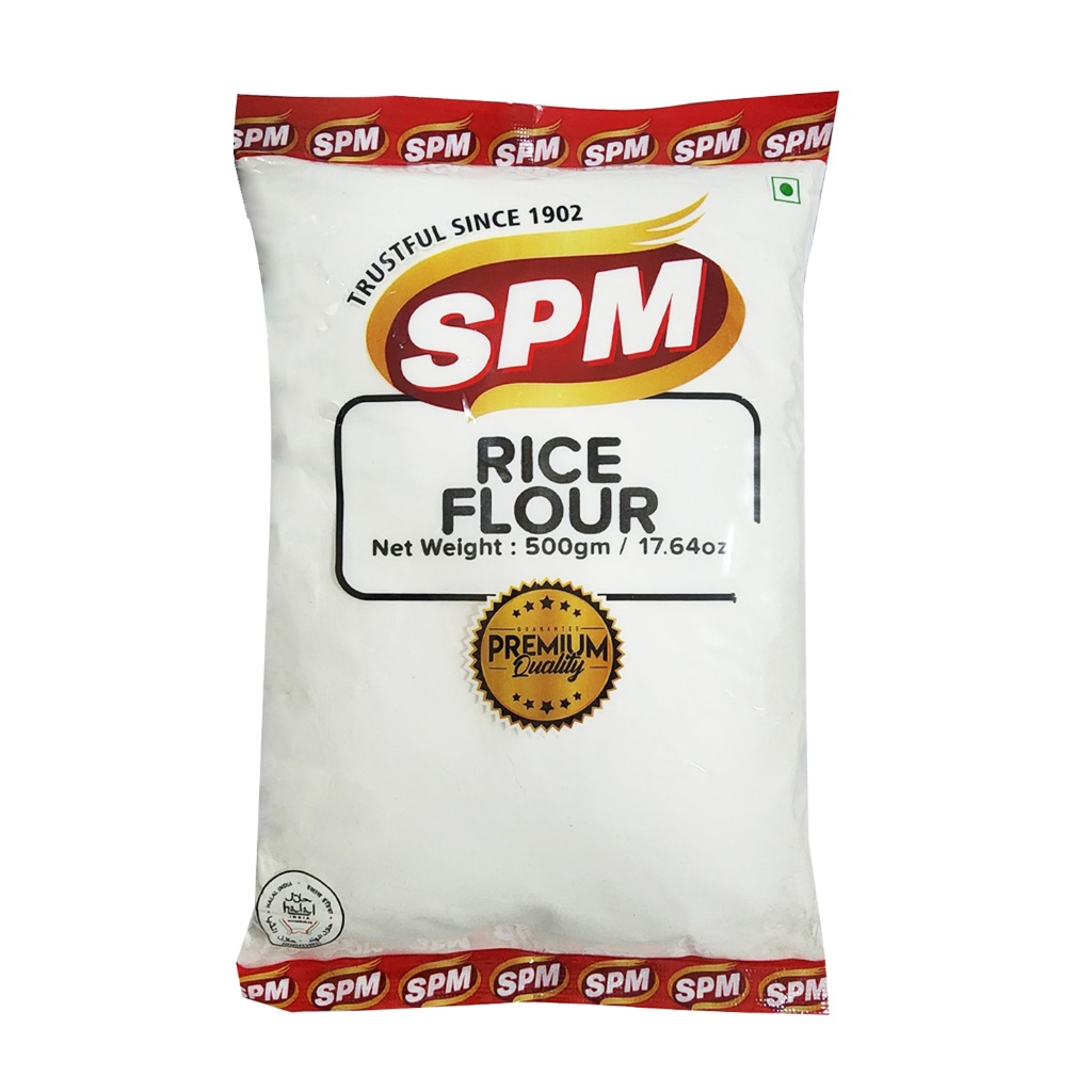 SPM Rice Flour - Chawal Ka Atta - Gluten Free - 100% From India (500g ...