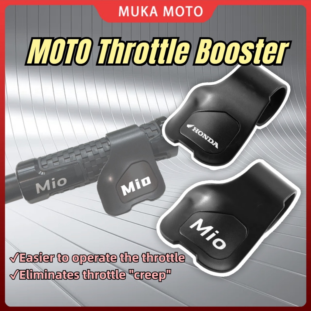 MUKA Honda Mio Yamaha ADV Motocycle Throttle Booster Handle Grip Assist ...
