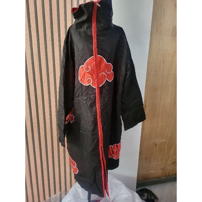 Adult Naruto Shipuden Akatsuki Cloak Coat Top Costume | Shopee Philippines