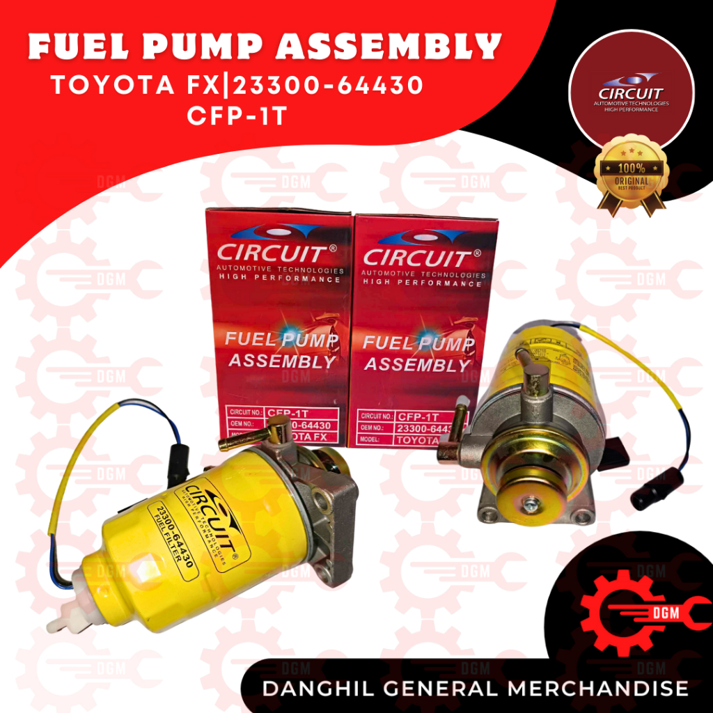 CIRCUIT Fuel Pump Assembly for Toyota Tamaraw FX (CFP-1T) High Performance | Shopee Philippines