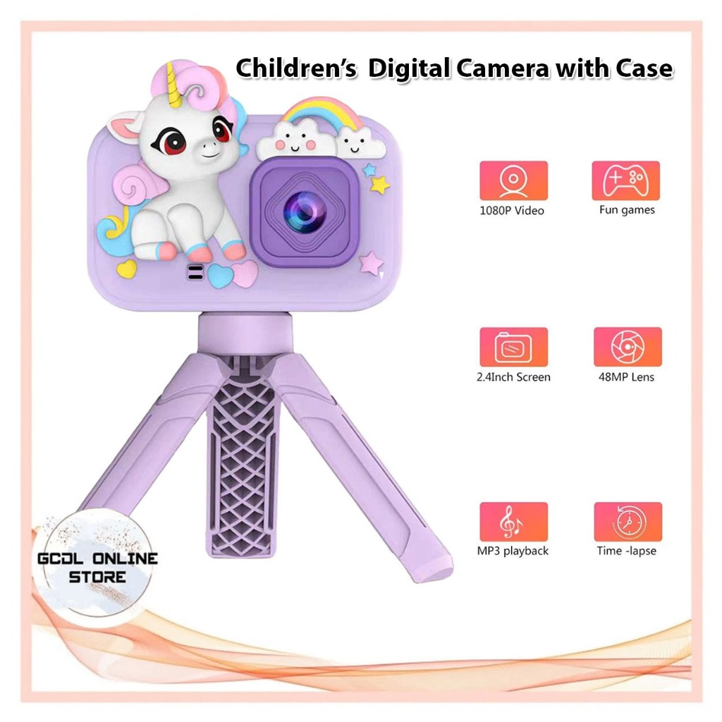 New 1080P Kids Camera Mini Digital Camcorder Toy Cameras Shooting Video ...