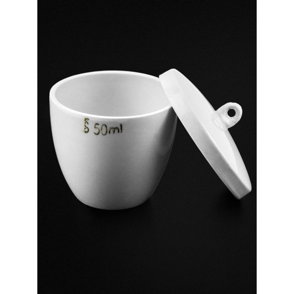 CRUCIBLE , PORCELAIN MEDIUM WALL WITH LID | Shopee Philippines