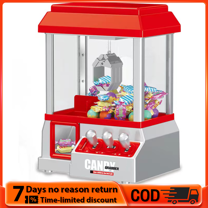 Game Clip Doll Grabber Catcher Arcade Game Machine Candy Grabber Claw ...