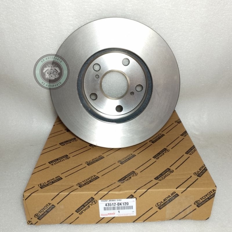 (43512-0K120) Disc Front for Toyota Hilux/ Innova 2011-2015 | Shopee ...
