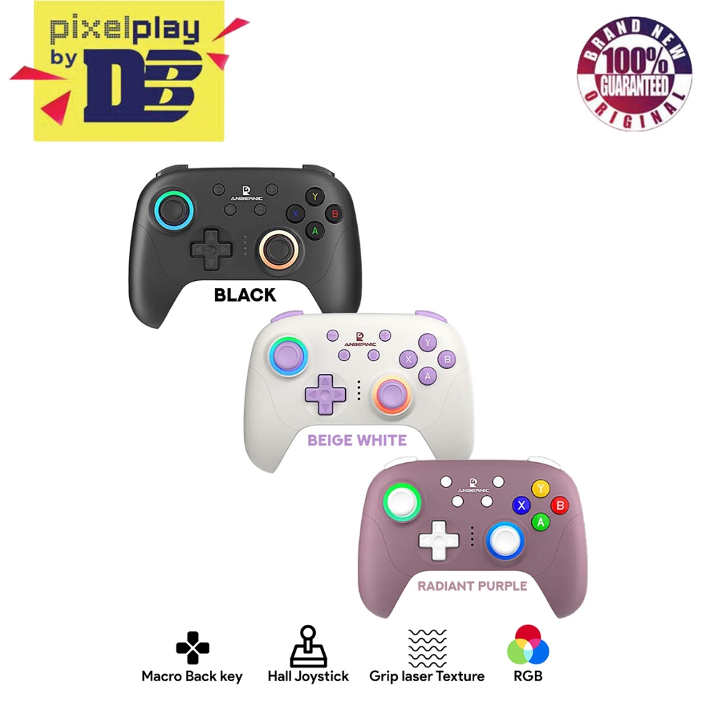 Anbernic RG P01 Tri-Mode Game Controller for PC/ Steam/ Switch/ Android ...