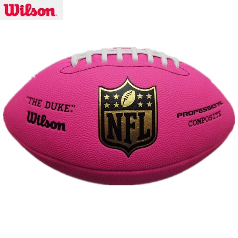 New Rugby ball Wilson NFL Rugby pink Students Training American ...