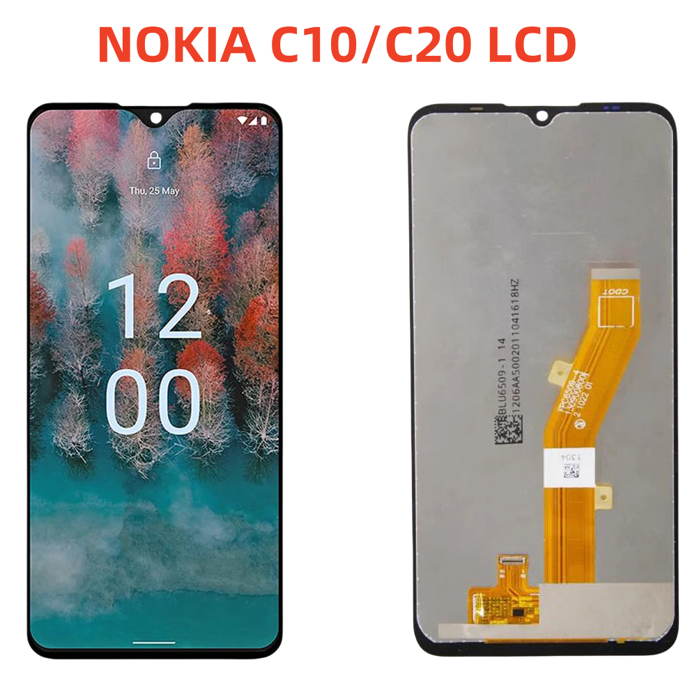 ORIGINAL Lcd For Nokia C10 c12 C20 C21 A-1342 TA-1339 TA-1433 LCD ...