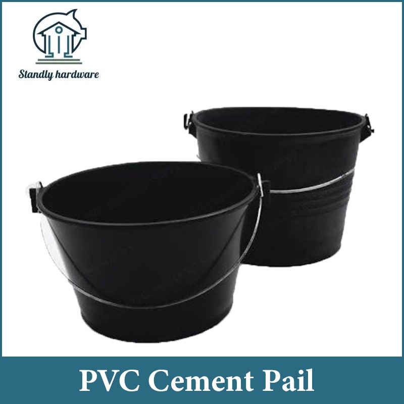 PVC Pail 1PCS Heavy Duty Pangbuhos Timba Cement Bucket With Handle ...