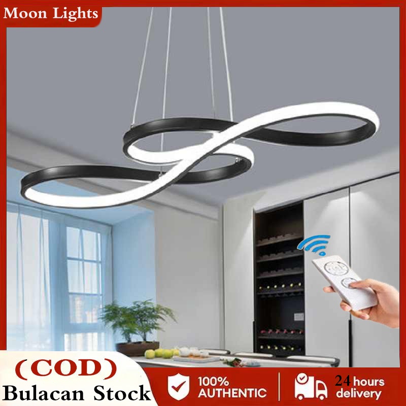 Modern LED Tricolor Chandelier Ceiling Light Living Room Pendant Lights ...