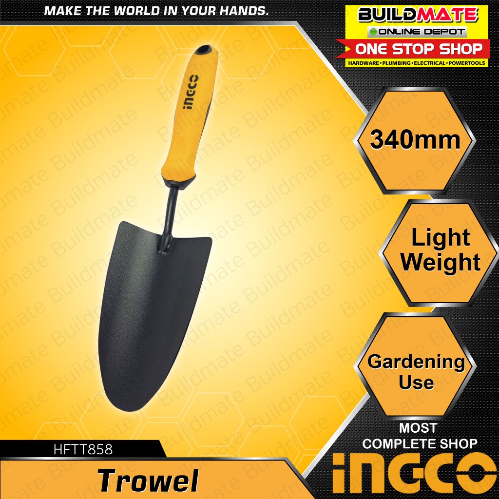 INGCO Original Gardening Transplanter Trowel HFTT858 Garden Trowel ...