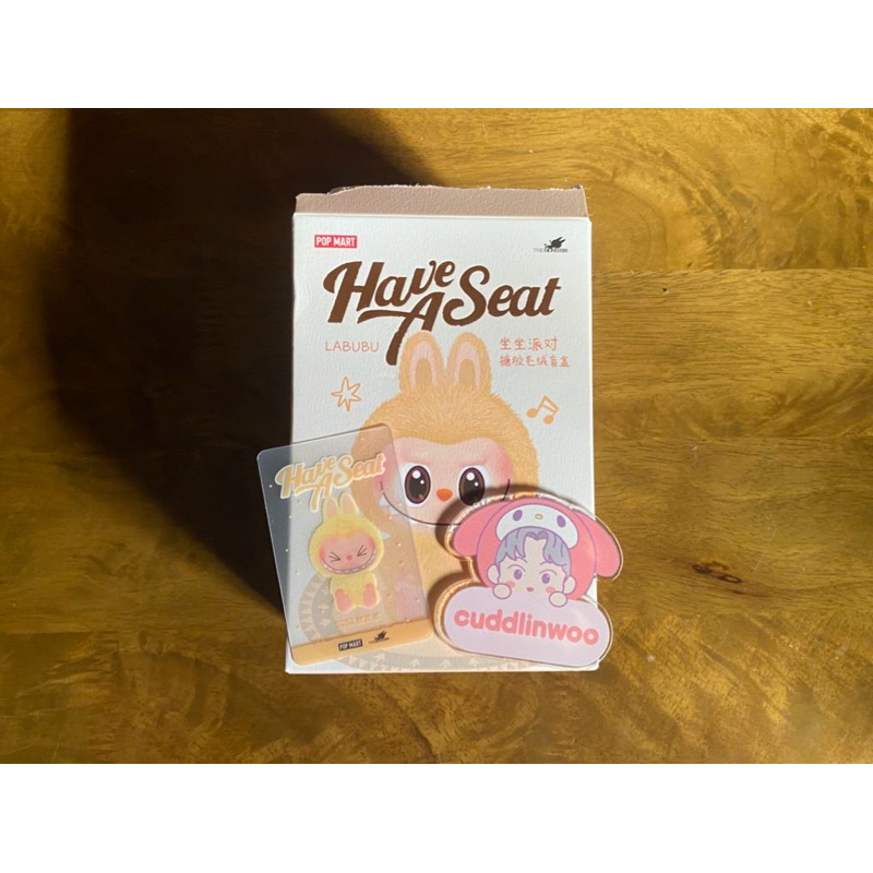 [ORIGINAL/AUTHENTIC] THE MONSTERS LABUBU HAVE A SEAT VER 2 SISI YELLOW ...